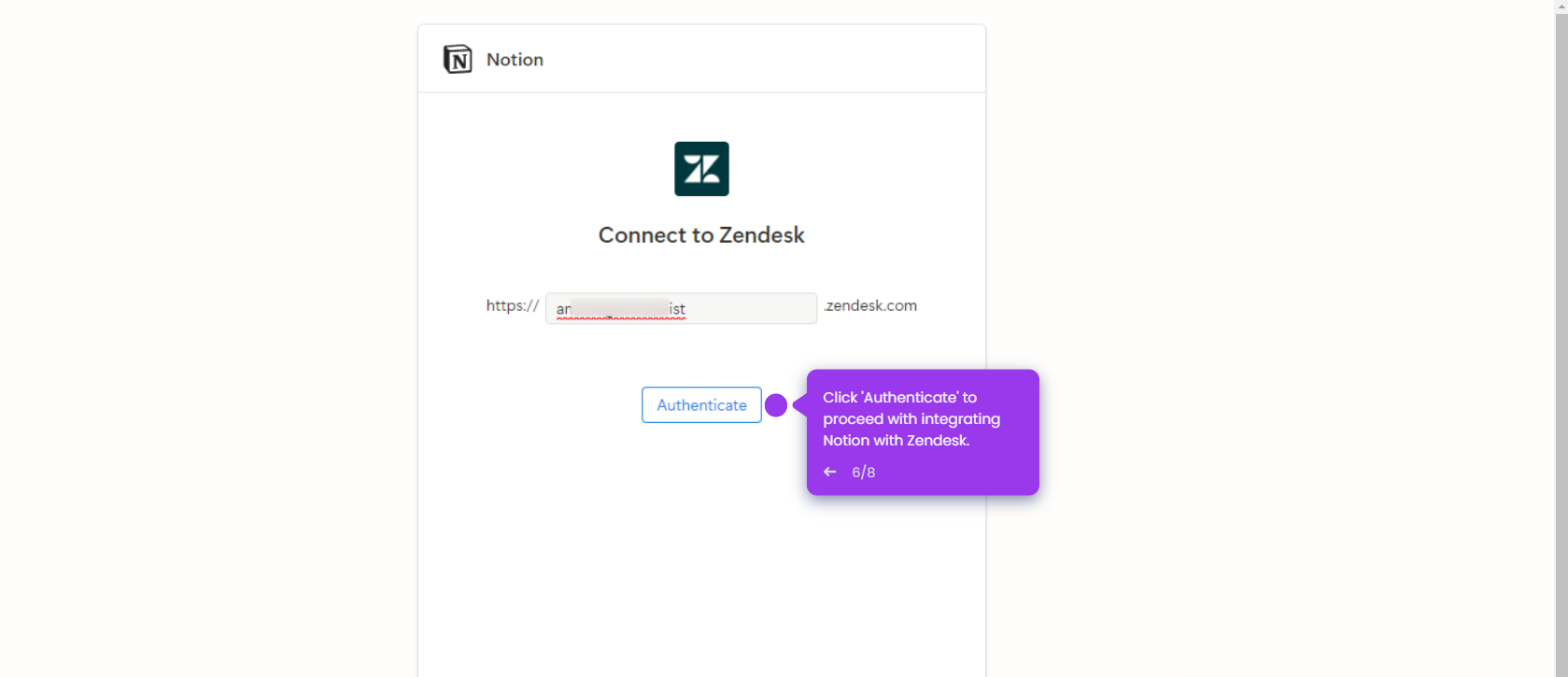 How to Integrate Notion with Zendesk: 1-Min Guide